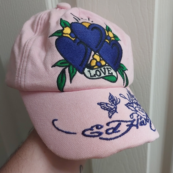 Ed Hardy | Accessories | Ed Hardy Y2k Pink Embroidered 224m Girls Youth ...